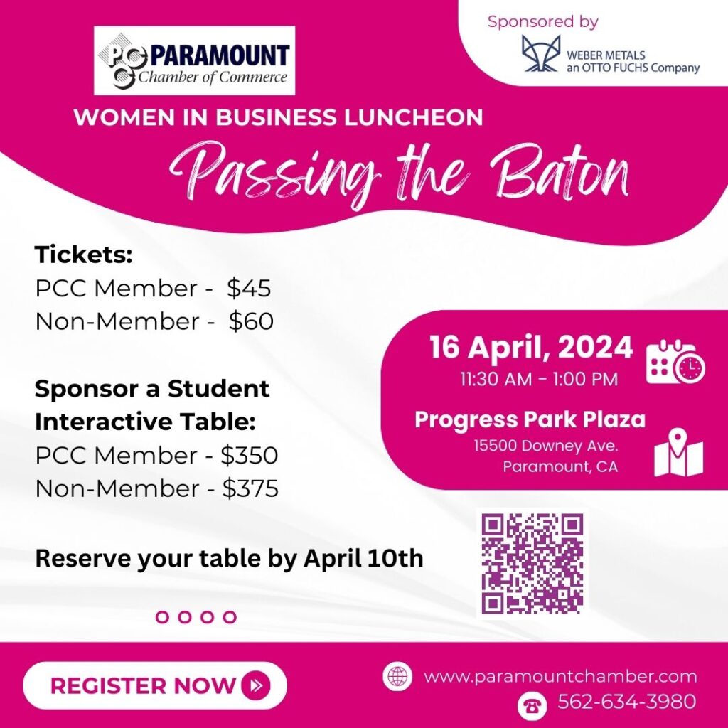 Women in Business - Paramount Chamber